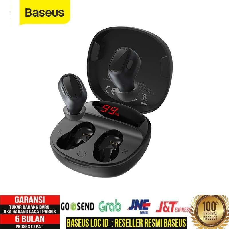 Promo Baseus Encok WM01 Plus True Wireless Bluetooth Earphone Mini ...