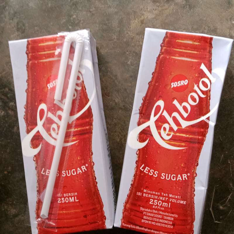 Jual Teh botol kotak SOSRO 250 ml LESS SUGAR isi 24 pcs di Seller ...