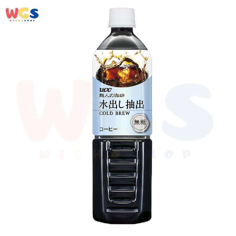 Jual UCC Ueshima Craftsmans Coffee Water Unsweetened Cold Brew 900ml di ...