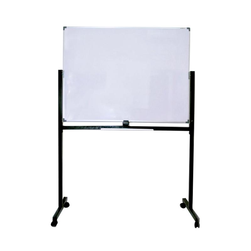 Jual Sakana Single Face Standing Whiteboard [90 x 120 cm] - Putih di ...
