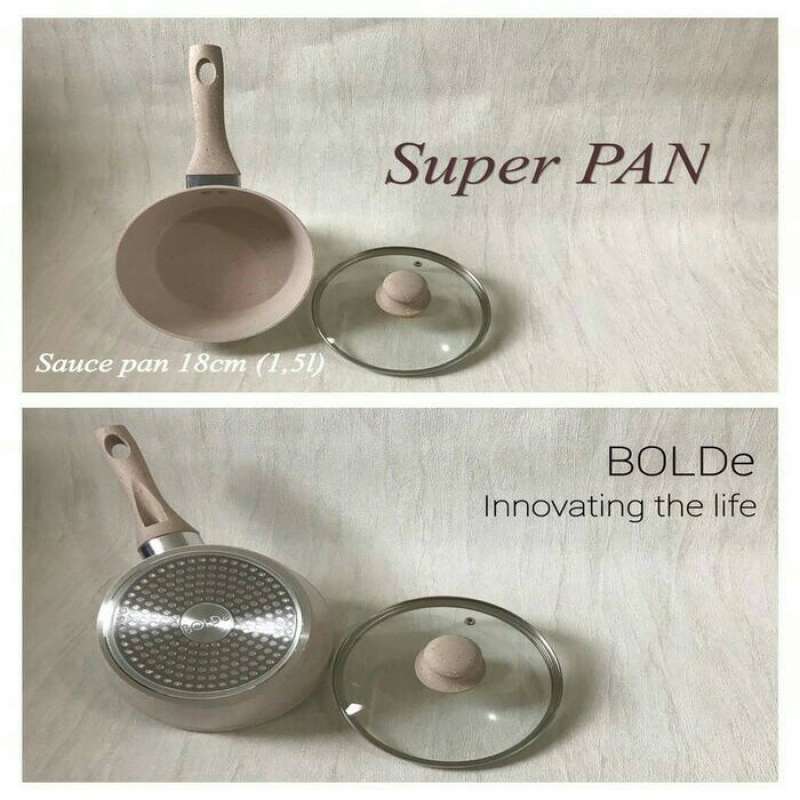 Promo Super Pan Bolde |Panci Granite Ceramic Cookware Set|Superpan|Free ...