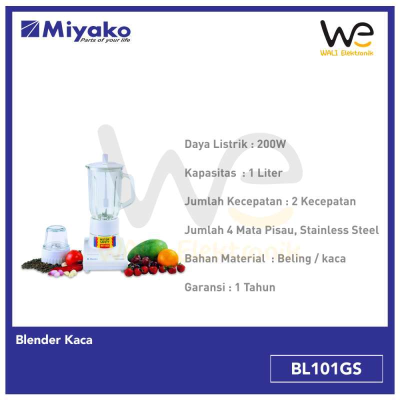 Jual Miyako BL-101 GS Blender di Seller WaliElektronik - Kalideres ...