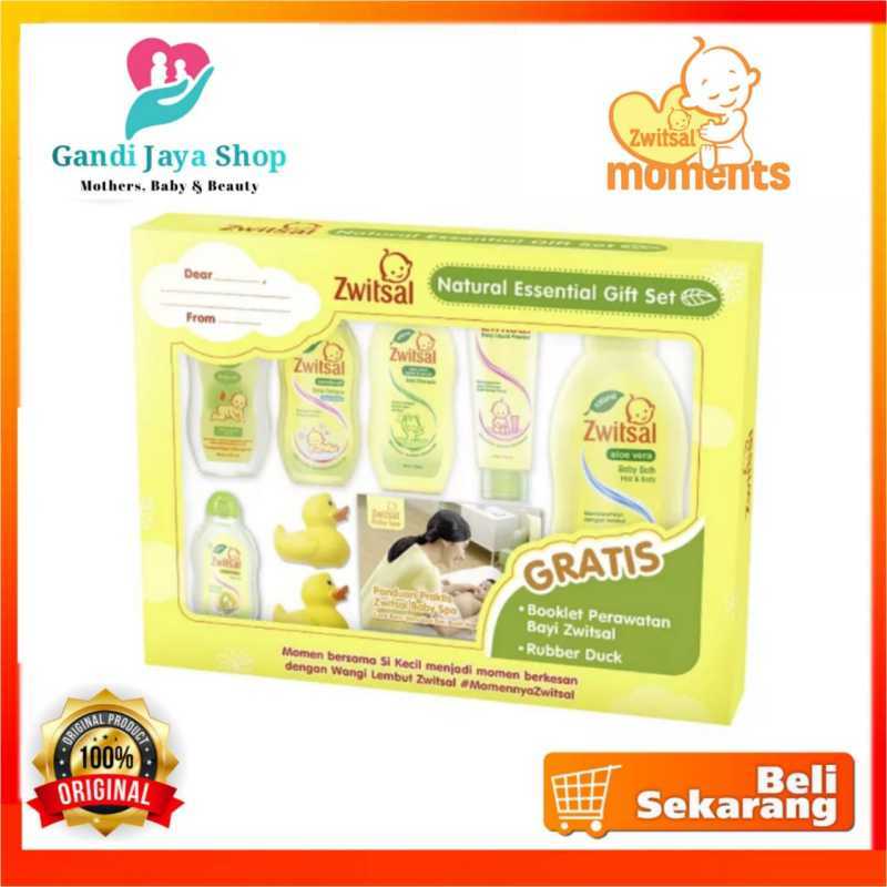 Jual ZWITSAL Natural Essential Gift Set di Seller Gandi Jaya Shop ...