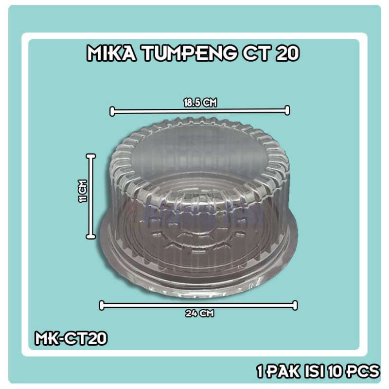Jual MIKA NASI TUMPENG MINI CT 20 TUMINI HITAM MIKA KUE BOLU WADAH ...