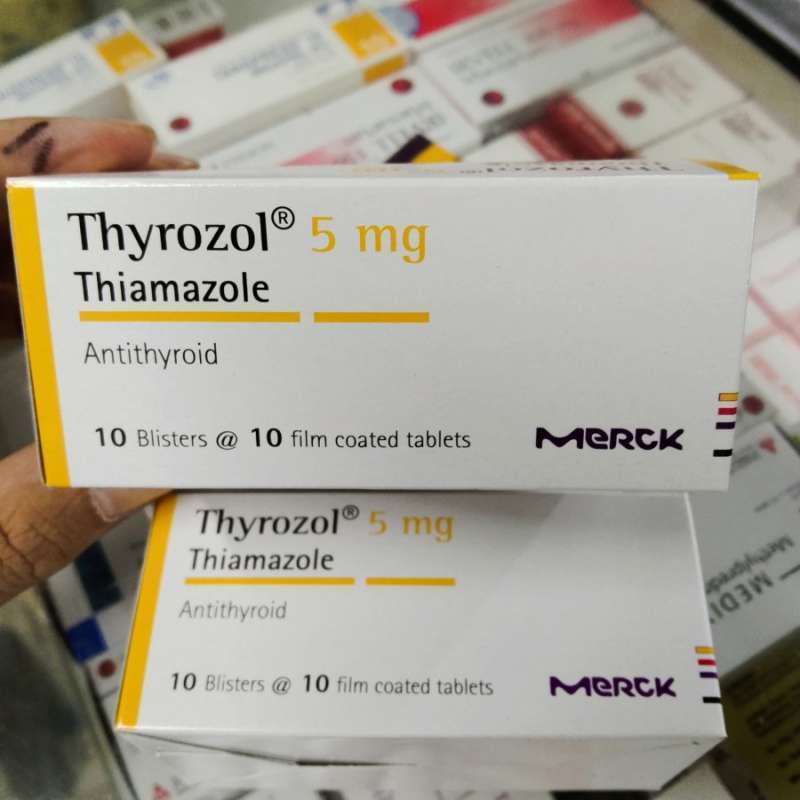 Jual Thyrozol-5 Mg - Thiamazole-5 Mg /box ORIGINAL di Seller Para medis ...