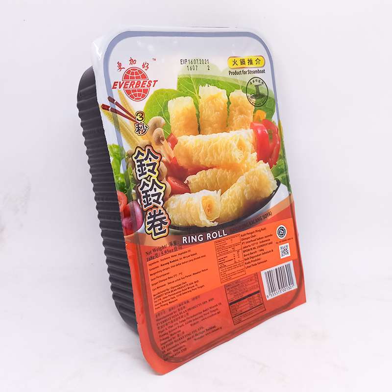 Jual Everbest Ring Roll Steamboat 168 Gram - Kulit Kembang Tahu Steam ...