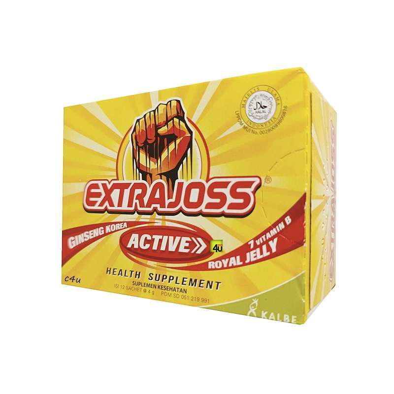 Promo Extra Joss ACTIV - Isi 12 sachet Diskon 17% di Seller cemilan4u ...