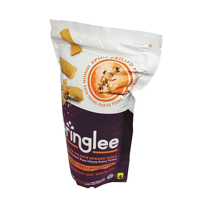 Promo Springlee - Tasty Spicy Grilled Prawn Spring Roll Snack - 100g ...