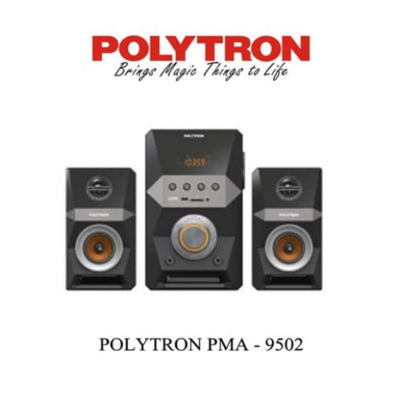 Jual Speaker Polytron Pma 9502 Usb Bluetooth Multimedia Audio Spiker