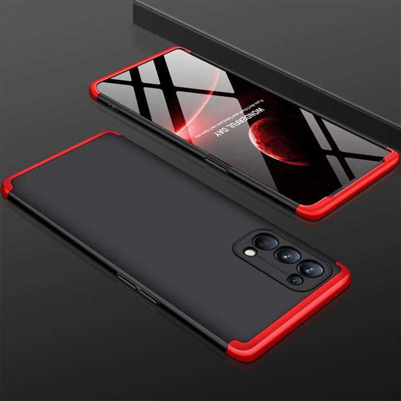 Promo Oppo Reno 5 Reno5 4g Gkk Armor Full Slim Back Matte Cover Case Casing Silver Black
