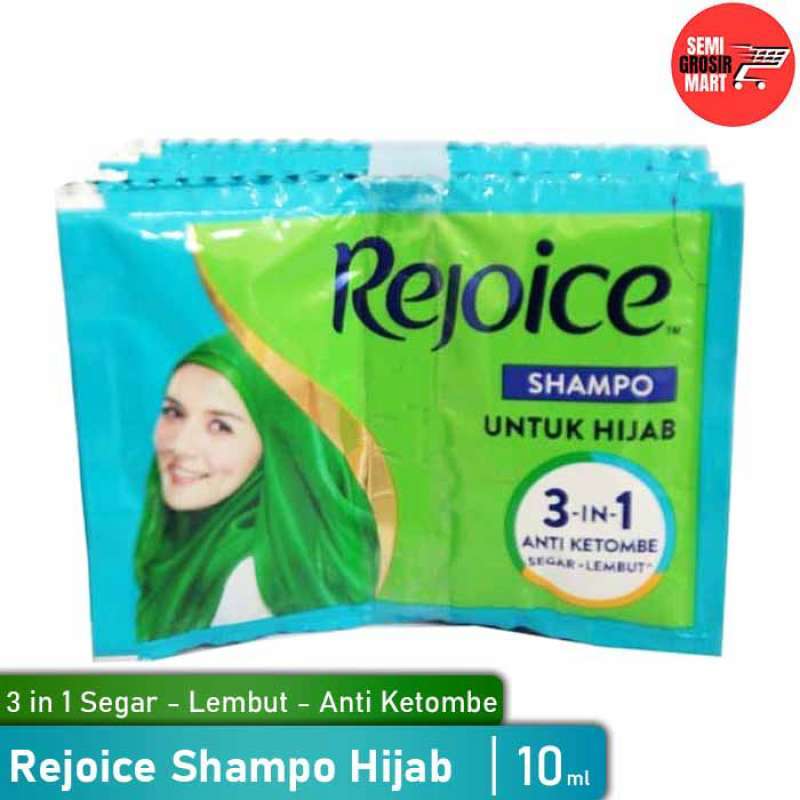 Jual Rejoice Shampoo Hijab 3 in 1 10ml Isi 12 Sachet di Seller SEMI GROSIR MART - Pusaka Rakyat ...