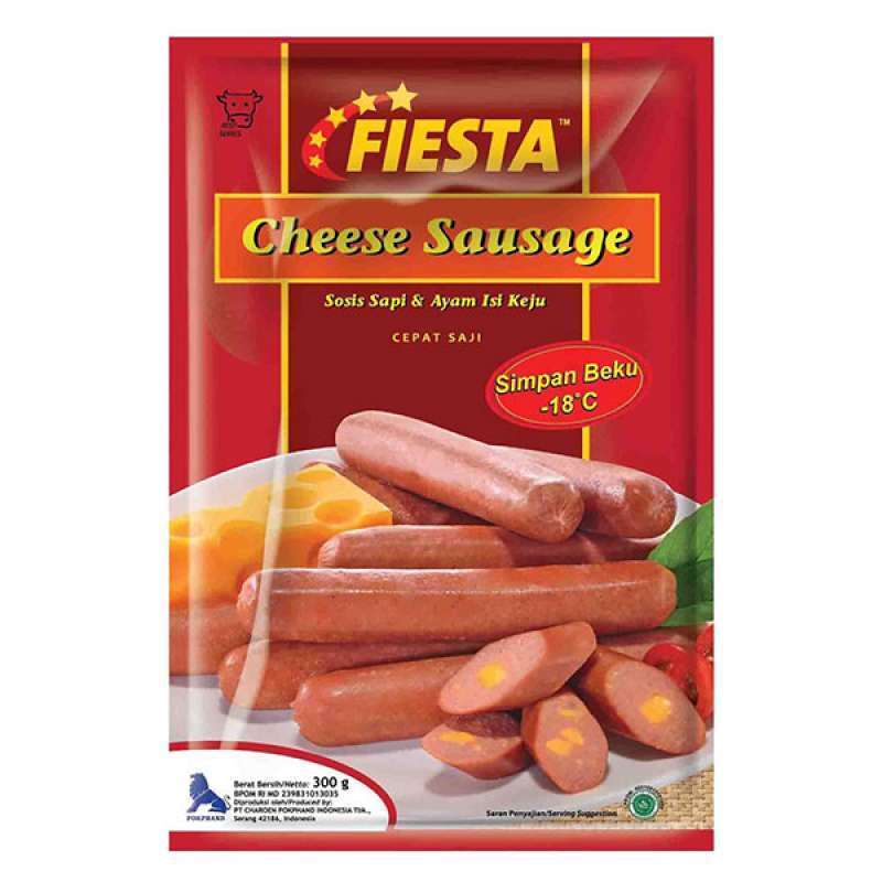 Promo Fiesta Cheese Sausage Sosis [300 g] Diskon 15% di Seller TOKO Me ...