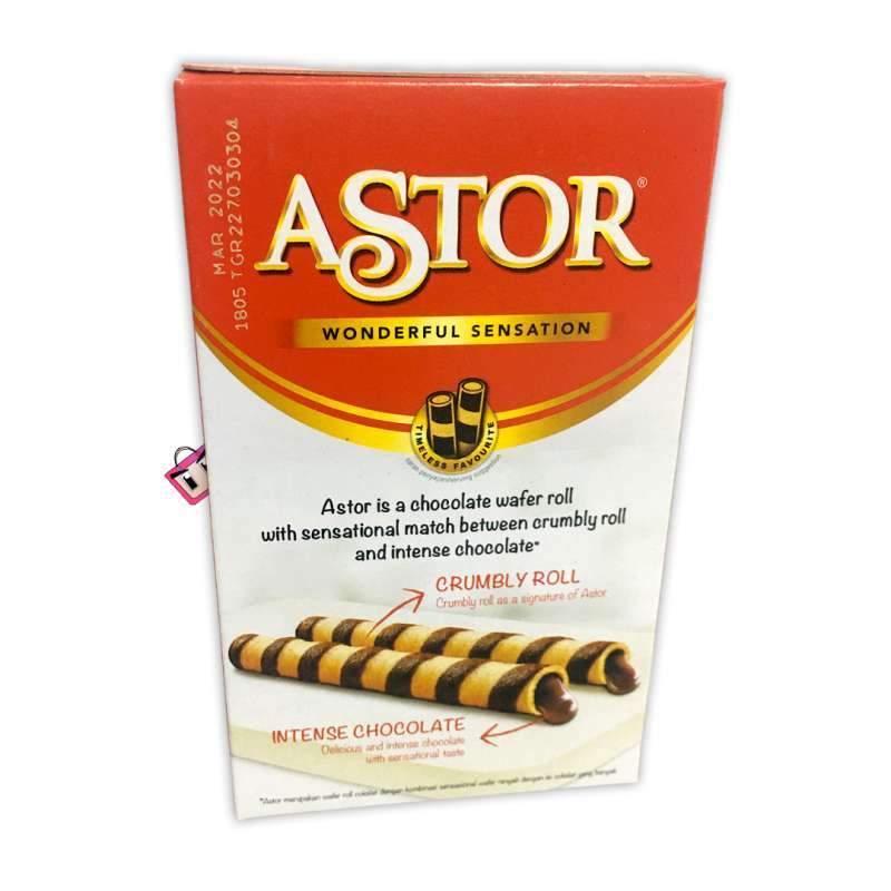 Jual Astor Wafer Stick Chocolate Box 40gr di Seller RisThu - Jaten, Kab ...