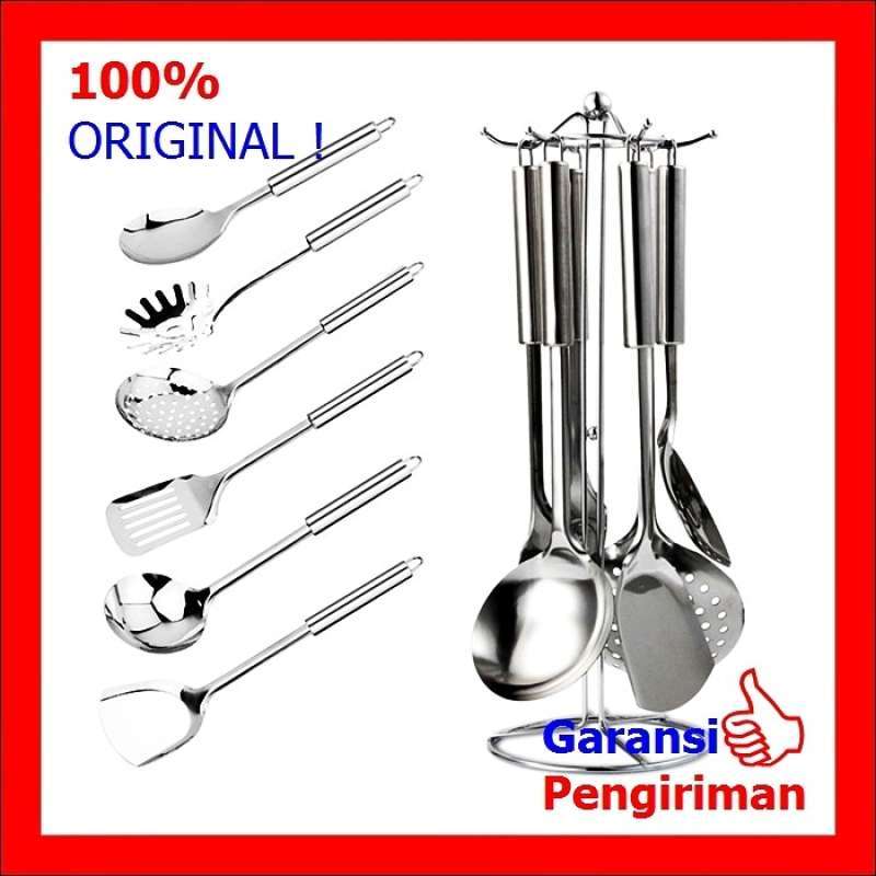 Jual Sutil Spatula Stainless Gantung Set 7 Pcs di Seller makmur ...