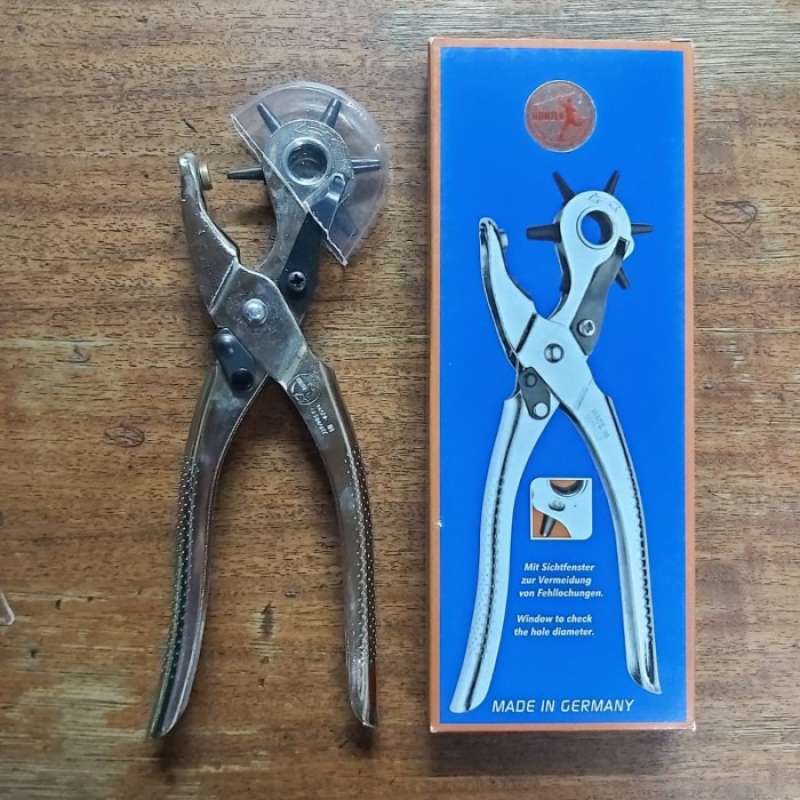 Promo Authentic Revolving Punch Plier Tang Plong HUNTER Germany Diskon ...