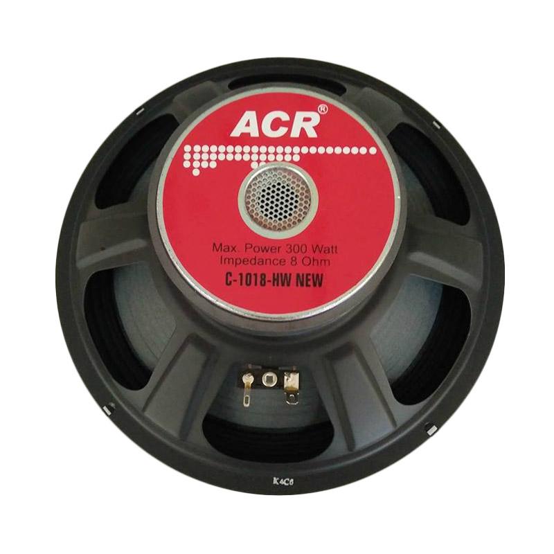 Jual ACR ACR1018 Full Range Speaker [10 Inch/ 300 Watt] - Black Red di ...