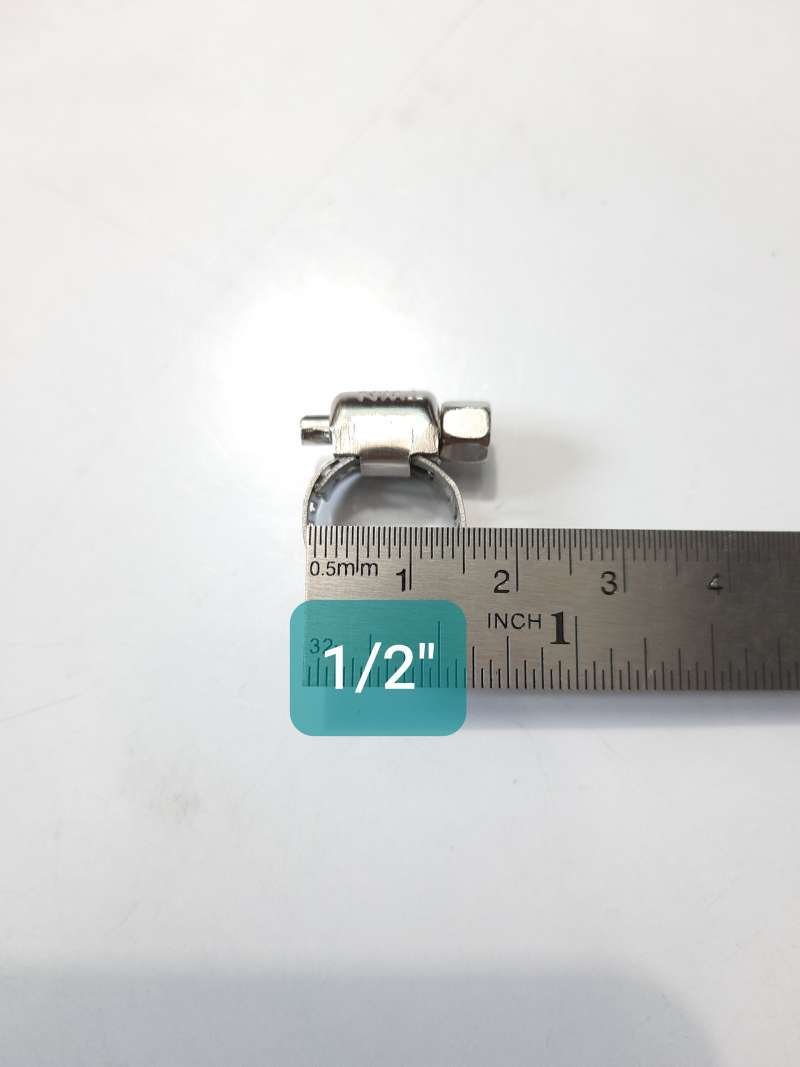 Jual Klem Selang Stainless Ukuran 1/2 / Hose Clamp 1/2 Inch (d4150) Di ...