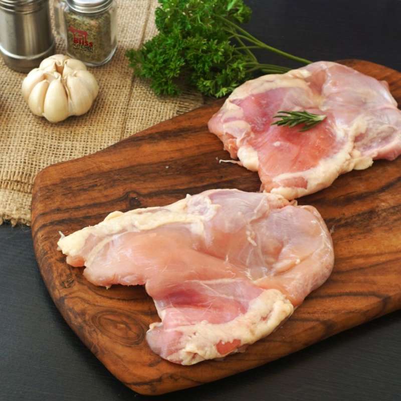 Promo Boneless Chicken Leg Skinless / Paha Ayam Fillet Tanpa Kulit 1kg ...