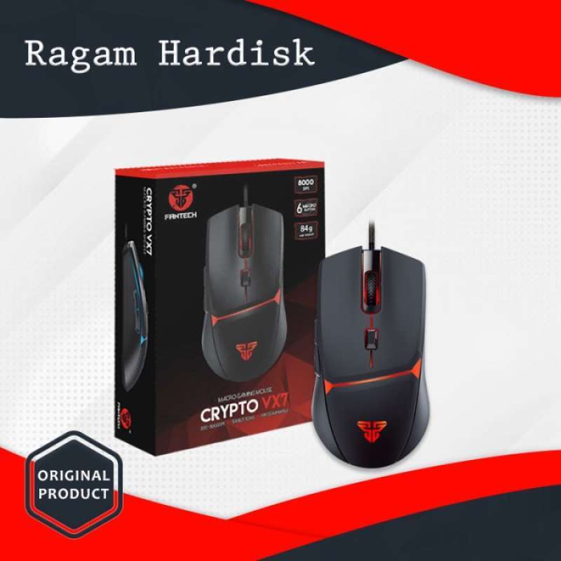 Promo Mouse Gaming Fantech Vx7 Crypto Rgb - Putih - Putih Diskon 41% Di ...