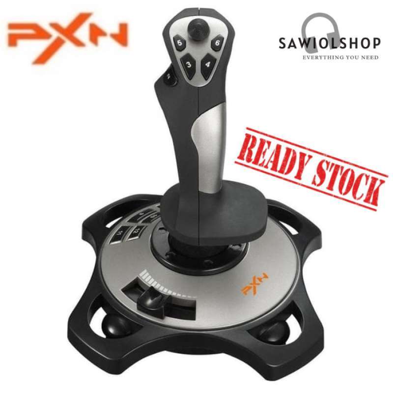 Jual PXN-2113 Flight Simulator Gamepad Controller Joystick for PC ...