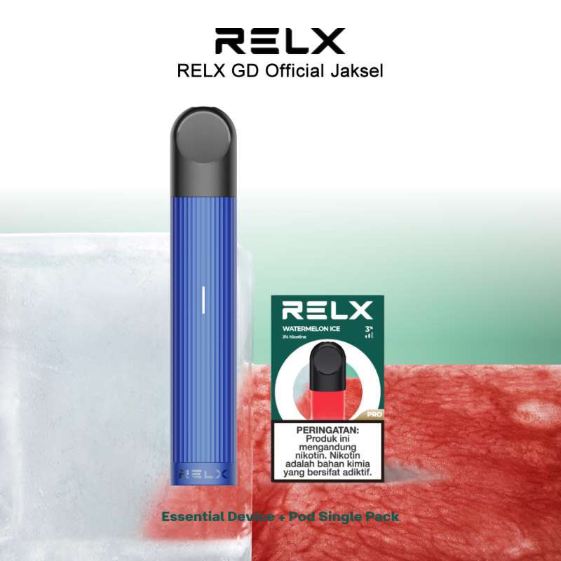 Promo RELX Essential Bundling Device Blue - Diskon 31% di Seller RELX ...
