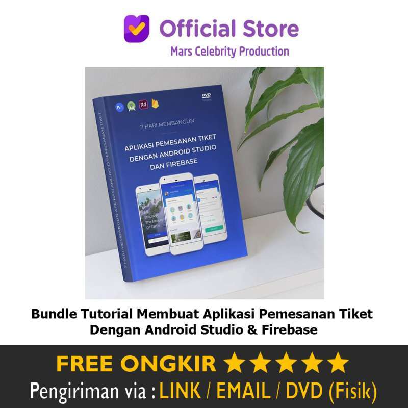 Jual Bundle Tutorial Membuat Aplikasi Pemesanan Tiket Dengan Android ...