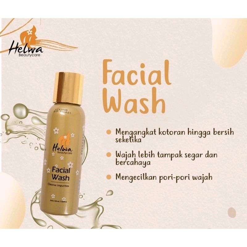 Jual Facial Wash Helwa/ Sabun Cuci Muka Di Seller Helwa Beautycare ...