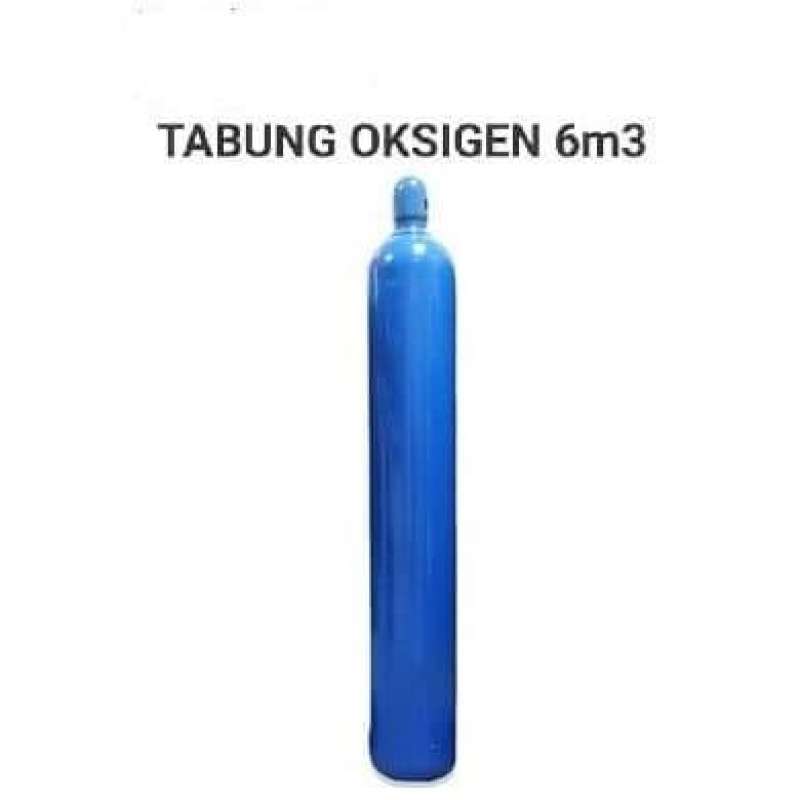 Jual Tabung Oksigen 6 M3 Oxygen 6M3 Meter Kubik Plus Isi Full Siap ...
