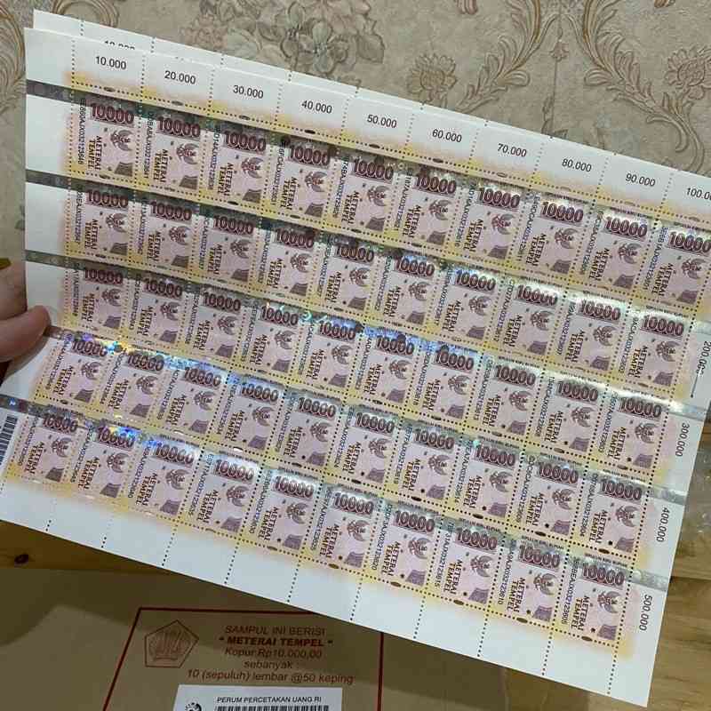 Jual Materai 3000 Ready Stok Di Seller Ourshopnow - Cengkareng Timur ...