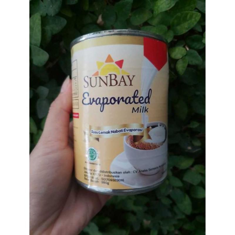 Jual SUNBAY Evaporated Milk 380gr Creamer Cair Sunbay Susu Evaporasi ...