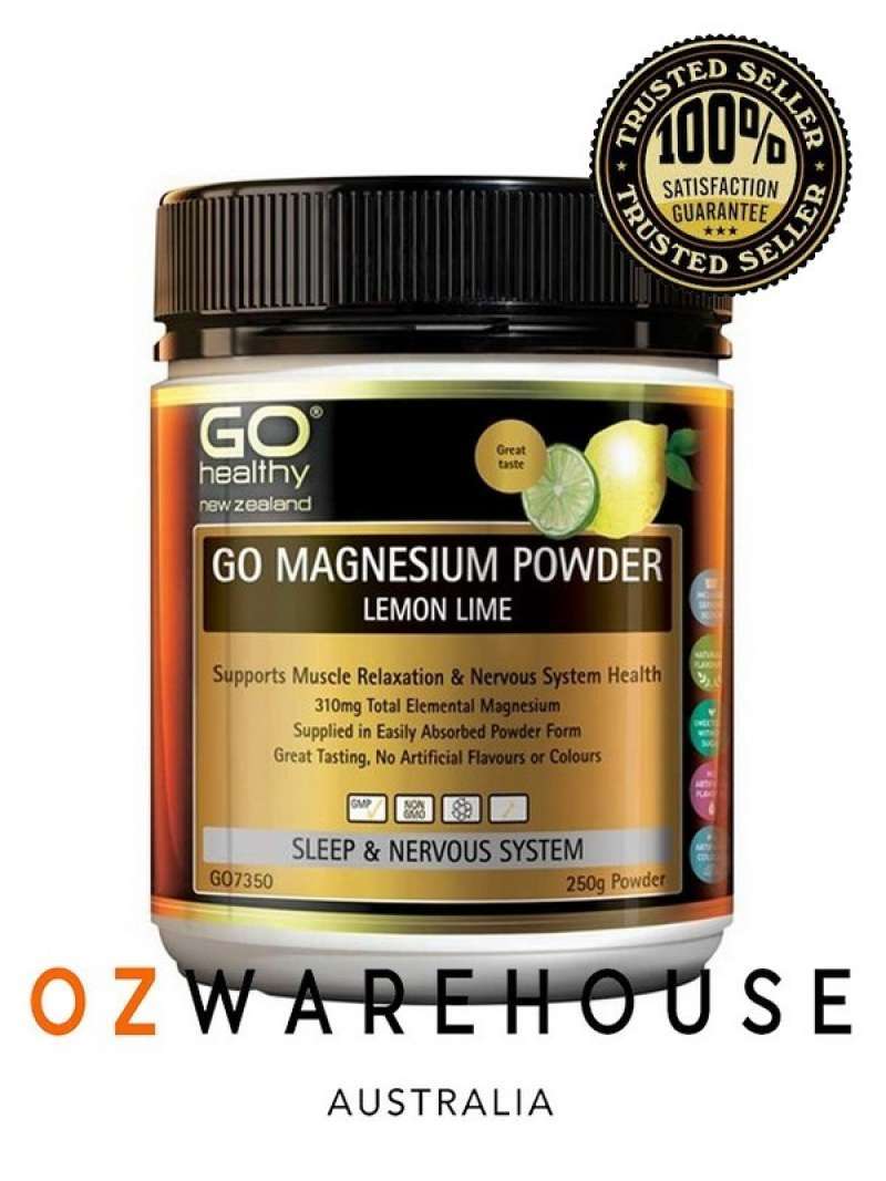 Jual GO Healthy Magnesium Powder Lemon Lime 250g di Seller Ozwarehouse ...