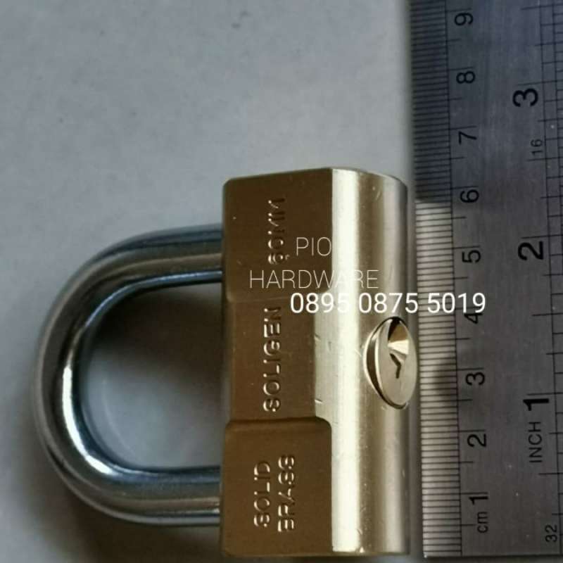 Promo GEMBOK SOLIGEN 60MM KUNINGAN Diskon 32% di Seller JIHAN ...