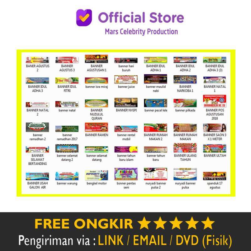 Jual Bundle 40 Template Desain Banner Campuran Psd Photoshop Design ...