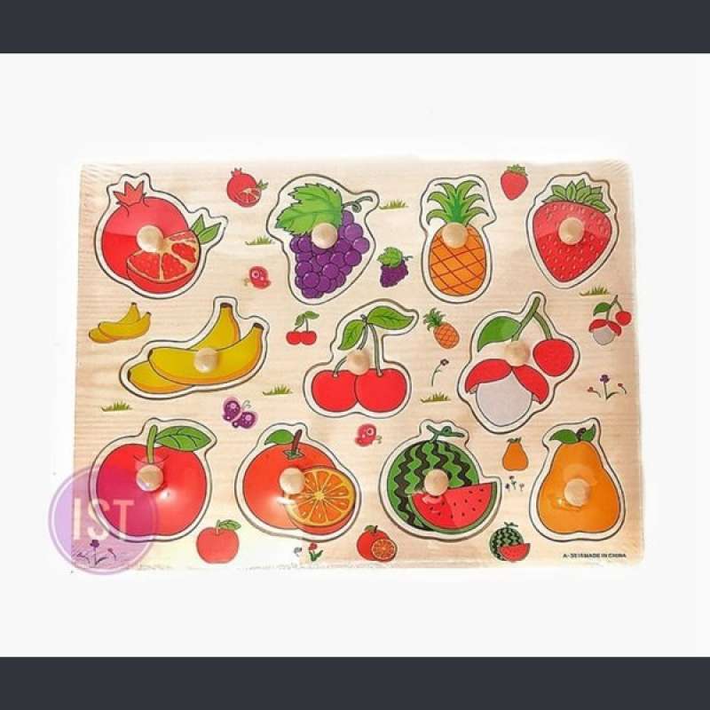 Jual Mainan Puzzle Anak Puzzle Buah Buahan Puzzle Kayu Puzle Knop Knob ... Jual Mainan Puzzle Anak Puzzle Buah Buahan Puzzle Kayu Puzle Knop Knob ...