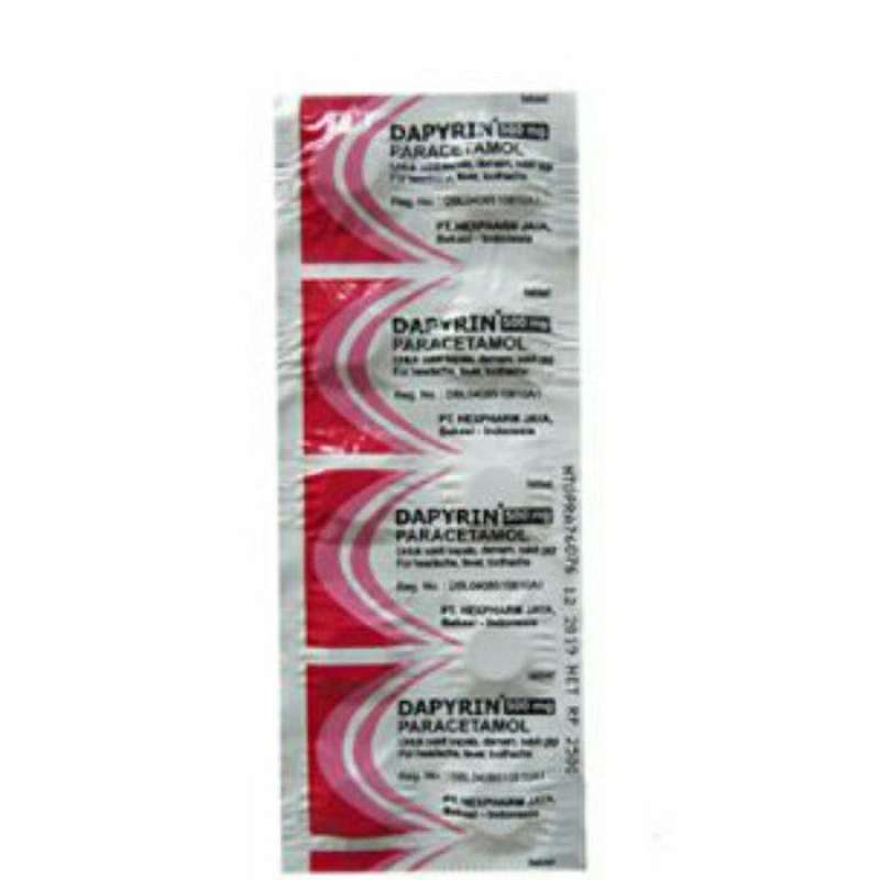 Promo Dapyrin 500mg-lembar Diskon 10% Di Seller Jakarta Sehat - Utan ...