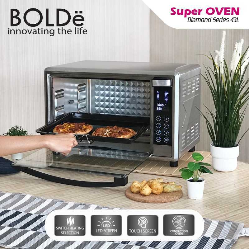 Promo BOLDe Super Oven Diamond Series 43L Diskon 27% di Seller BOLDe ...