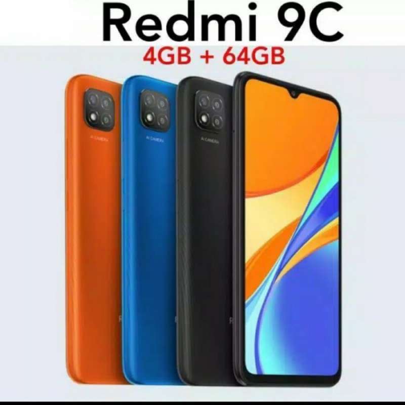 Jual XIAOMI REDMI 9C 4/64 GB NEW SEGEL BOX GARANSI RESMI HARGA PROMO BY ...