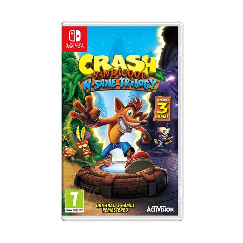 Jual Nintendo Switch Crash Bandicoot DVD Game di Seller Game Land ...