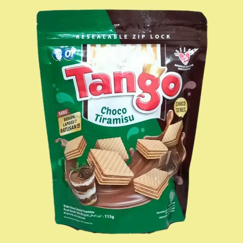 Jual 1 Pouch - Tango Choco Tiramisu Wafer Bersalut 115gr di Seller ...
