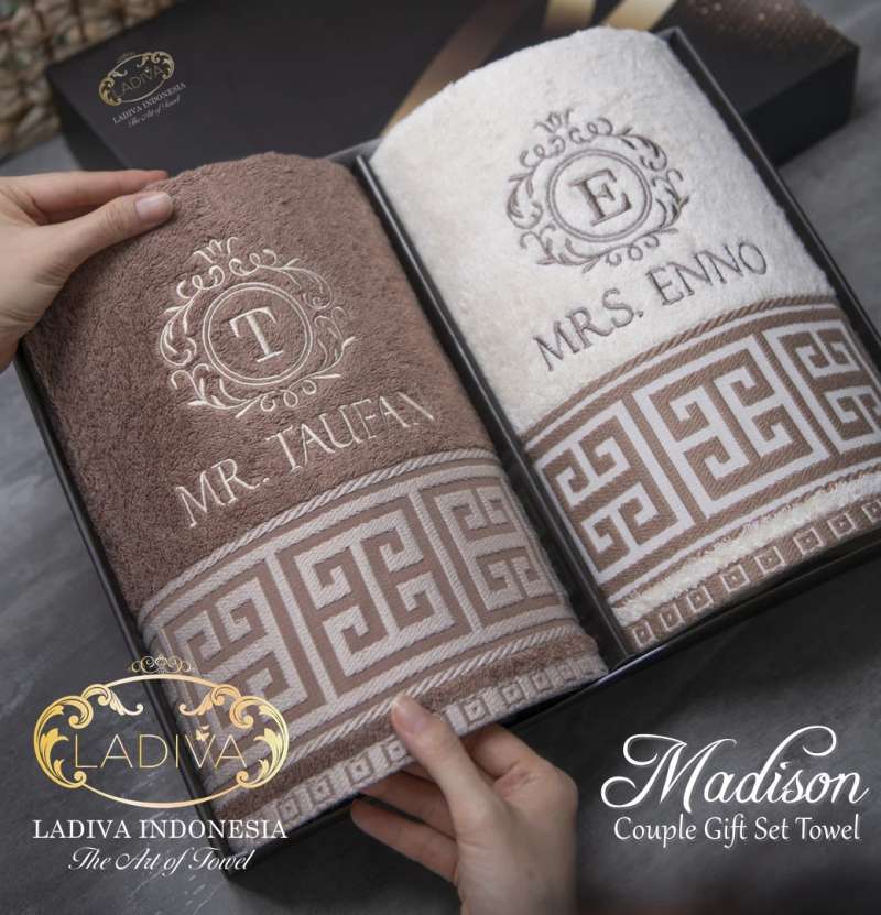 Promo Gift Set Luxury - Handuk Couple Premium MADISON Series with ...