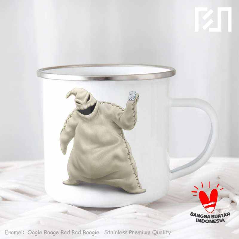 Promo Gelas Kaleng Jadul Buat Nongkrong Oogie Booge Bad Bad Boogie ...