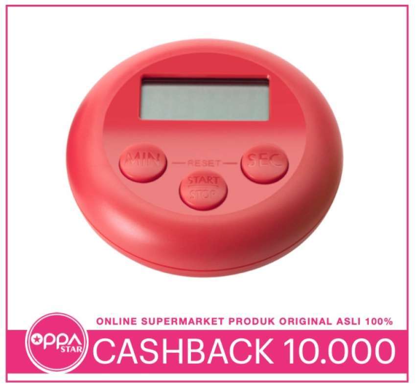 Jual Timer Masak Digital - Kitchen Alarm - Stopwatch Merah 30263735 pc ...