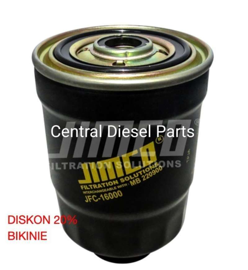 Jual Fuel Filter Solar Kuda Diesel L200 MB220900 JFC-16000 JFC16000 ...
