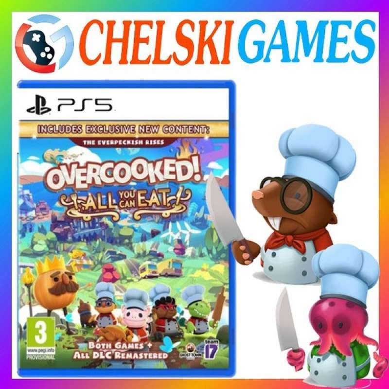 Jual PS5 Overcooked! - PS5 Overcooked All You Can Eat Game di Seller ...