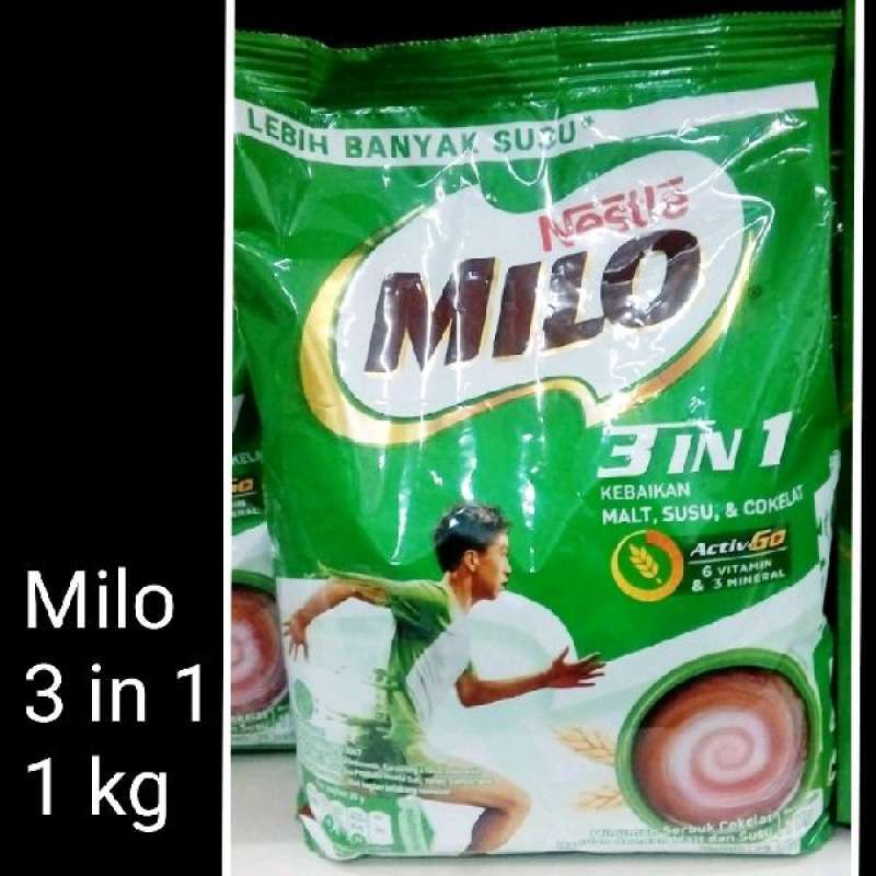 Promo milo 3in1 1kg Diskon 1% di Seller Pabrik SUSU - Kab. Tangerang ...