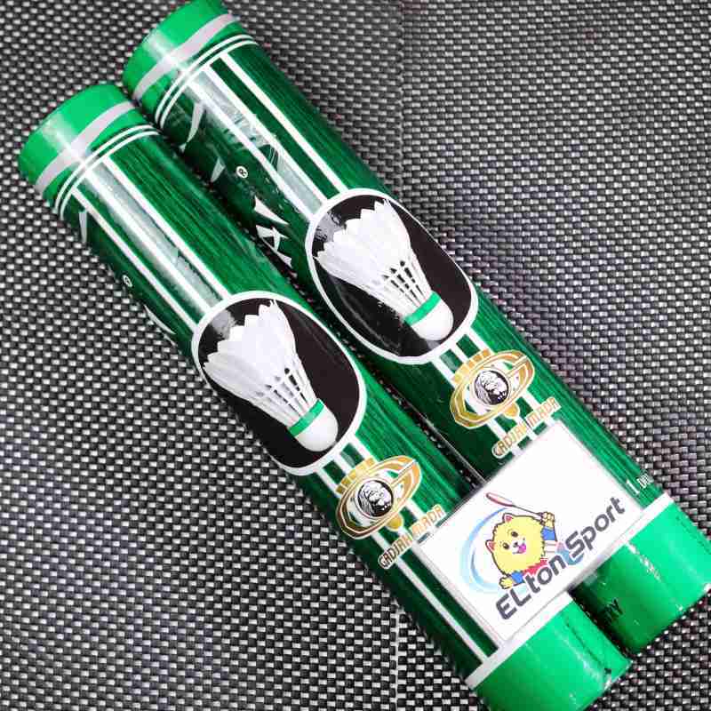 Jual Shuttlecock Bola Badminton Bulutangkis SAMURAI HIJAU GAJAH MADA ...