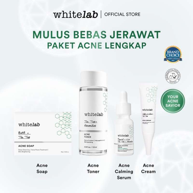 Promo Whitelab Paket Acne Lengkap Diskon 16% di Seller Whitelab ...