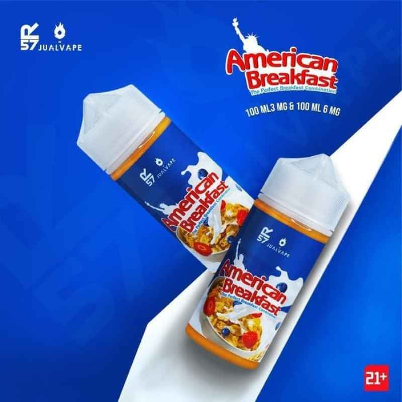 Promo American Breakfast V2 Berry Oat Milk 100ml Cairan Wangi - 6mg ...