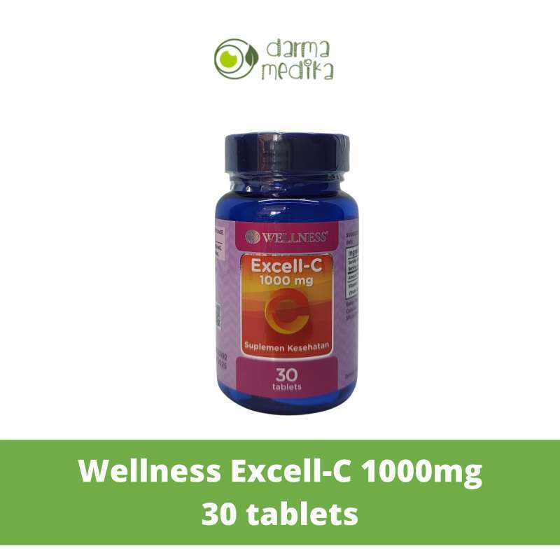 Jual Wellness Excell-C 1000mg 30 tablet di Seller Darma Medika - Darma ...