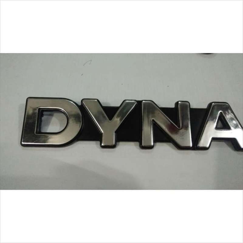 Jual Emblem Logo Sticker Tempelan Tulisan Dyna Chrome Panjang 20 cm di ...